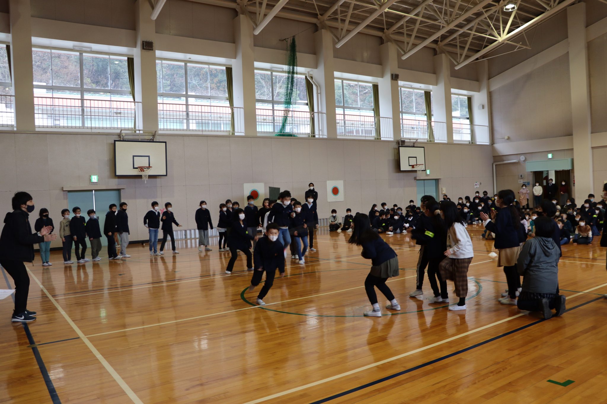 大縄大会 | 養父市立八鹿小学校