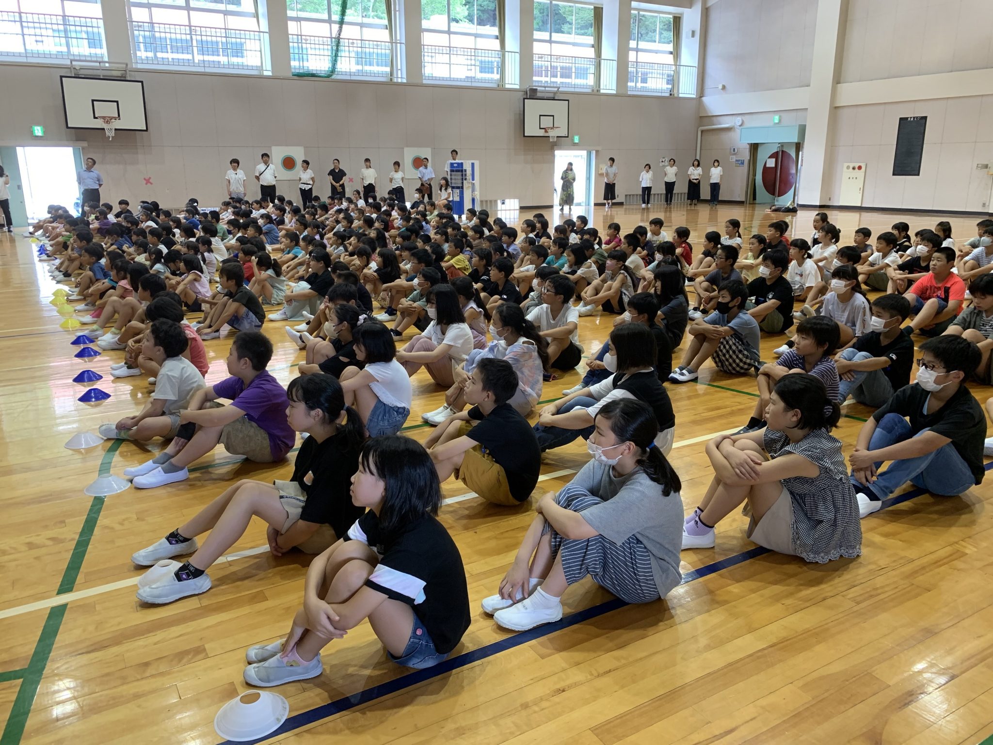 2学期 始業式 | 養父市立八鹿小学校