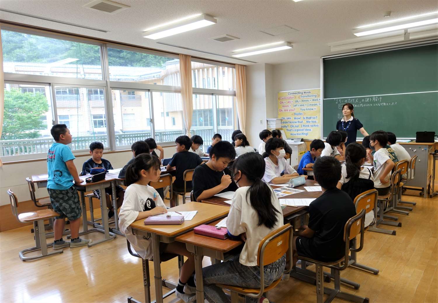 6年生 第1回中学校登校 7/4 | 養父市立八鹿小学校