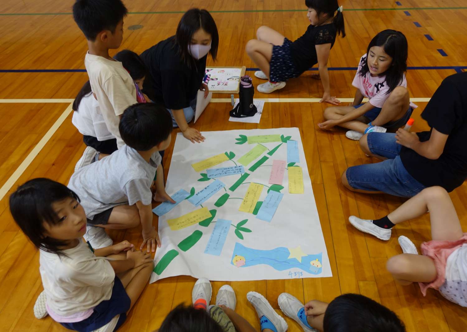 七夕集会 7/10 | 養父市立八鹿小学校